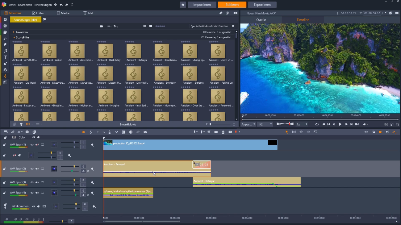 Video-Lernkurs Pinnacle Studio 26 - Volume 1