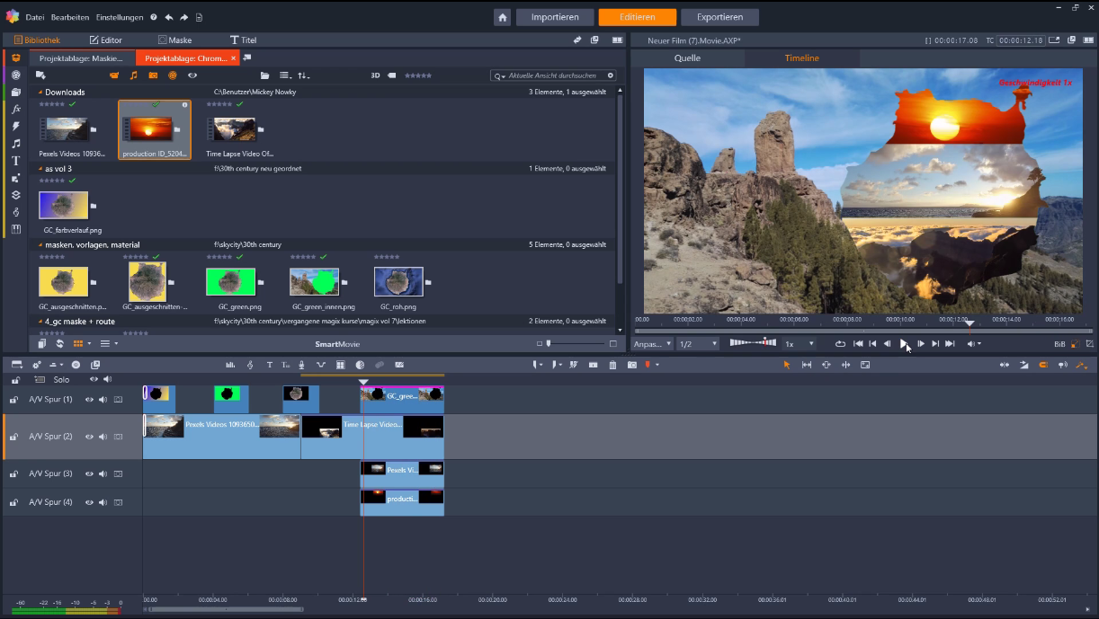 Video-Lernkurs Pinnacle Studio 26 - Volume 2