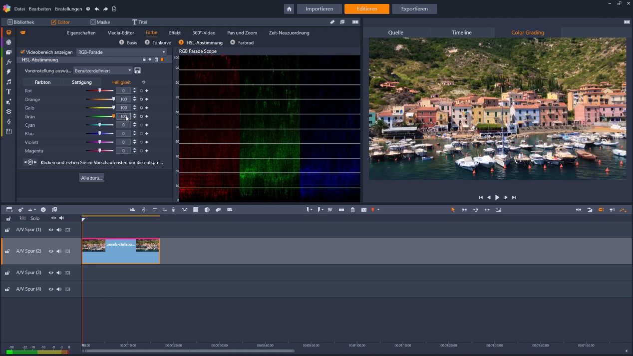 Video-Lernkurs Pinnacle Studio 26 - Volume 2
