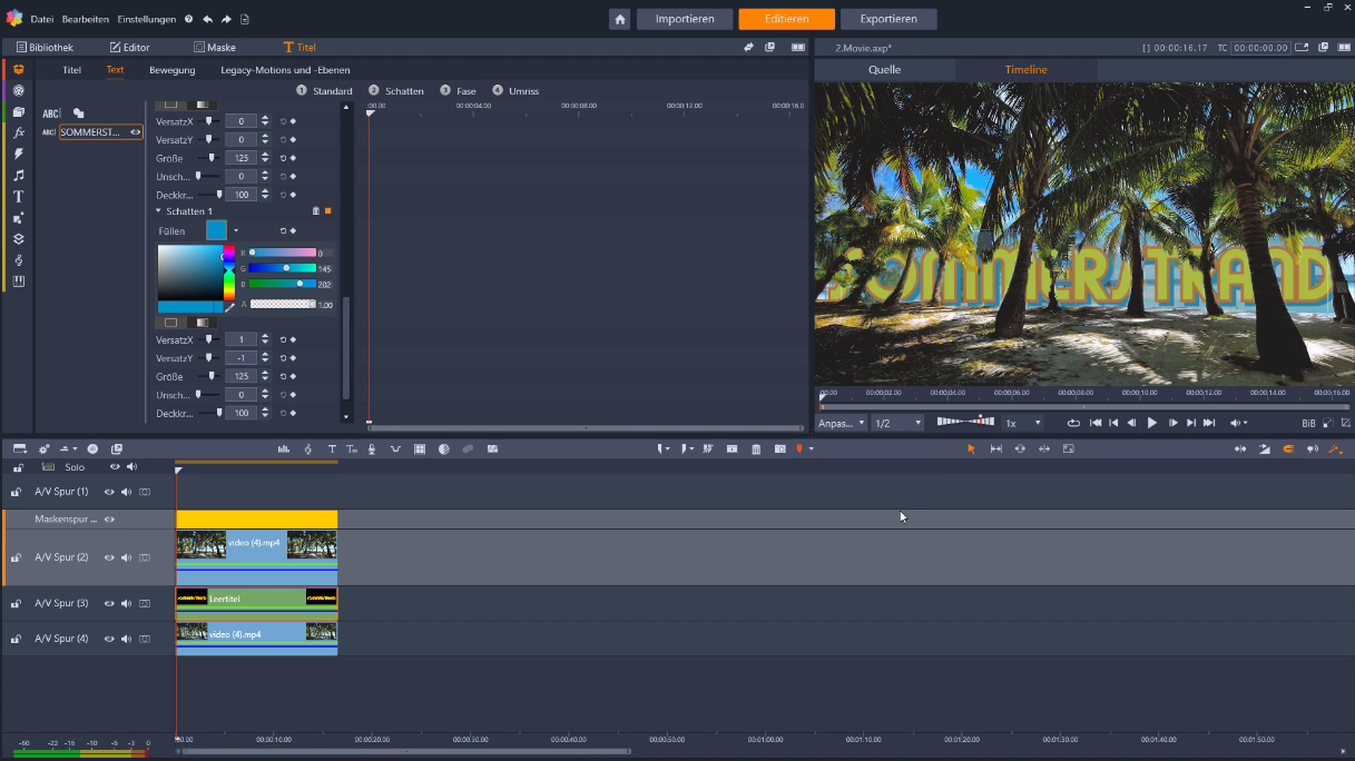 Video-Lernkurs Pinnacle Studio 26 - Volume 2