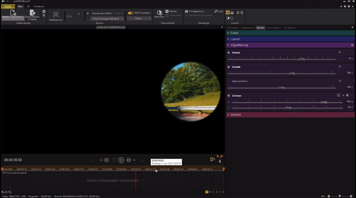 Video-Lernkurs proDAD Mercalli V6 SAL