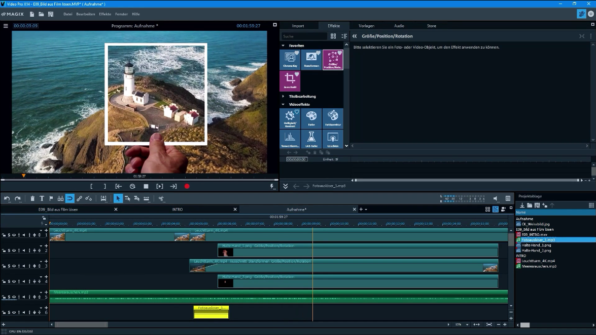 Video-Lernkurs MAGIX Video deluxe / Pro X - Volume 18