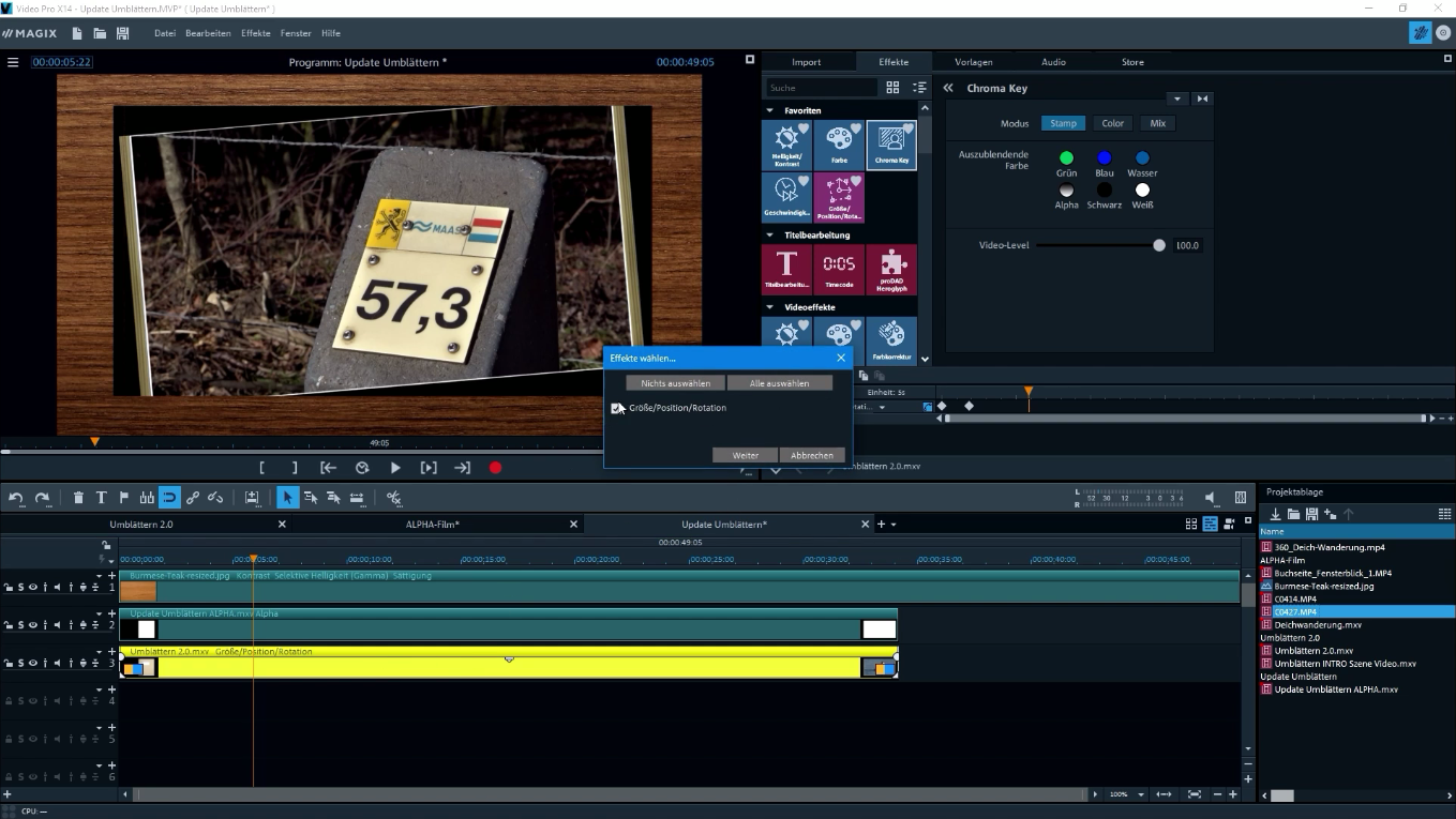 Video-Lernkurs MAGIX Video deluxe / Pro X - Volume 20