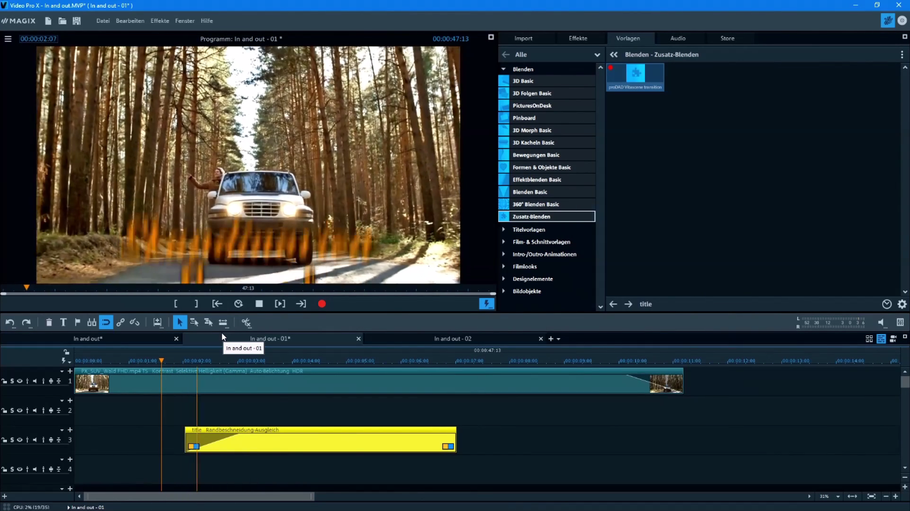MAGIX und proDAD Mercalli V6 - VitaScene V5 - ReSpeedr