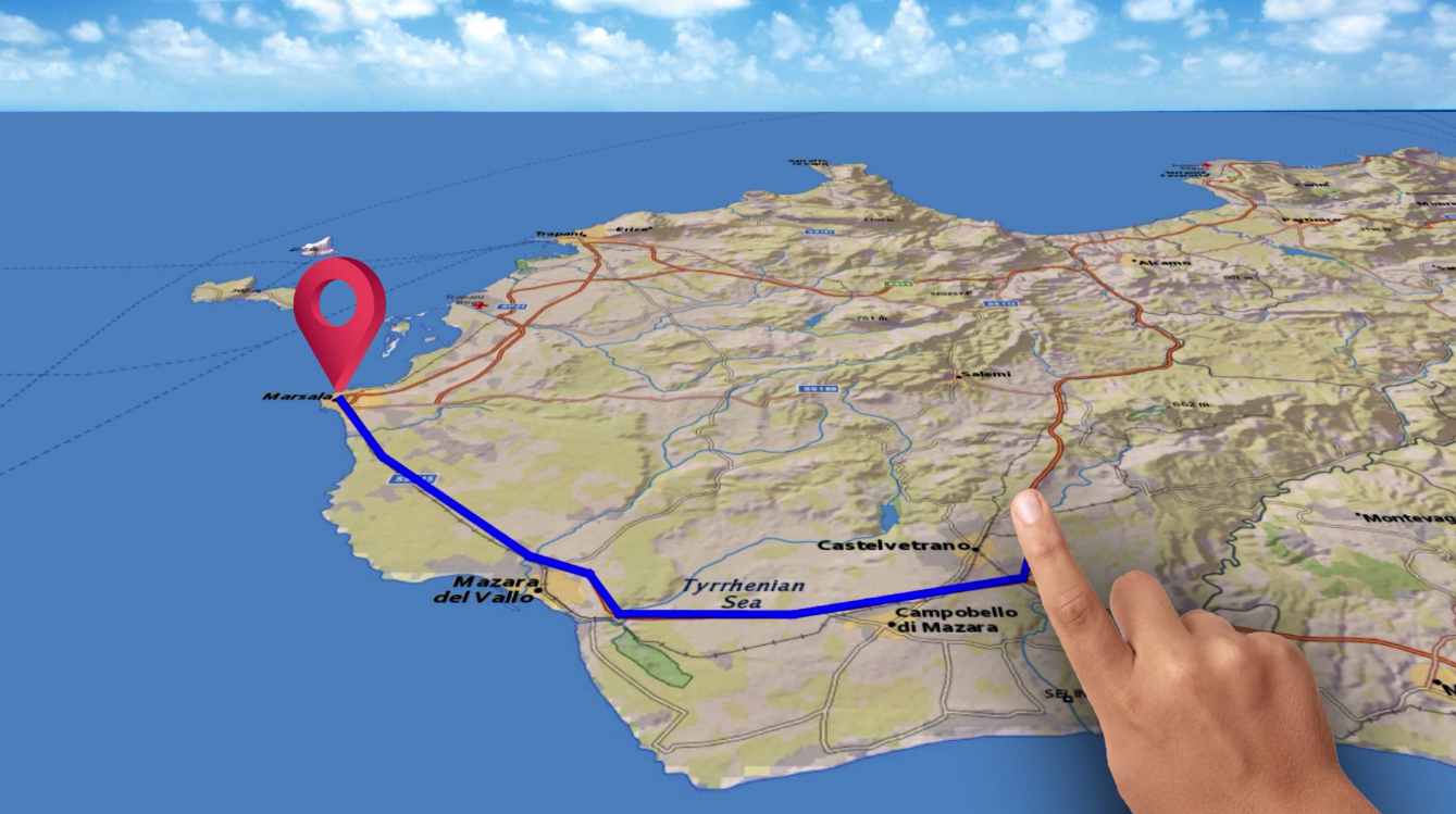 MAGIX Travel Maps in Action