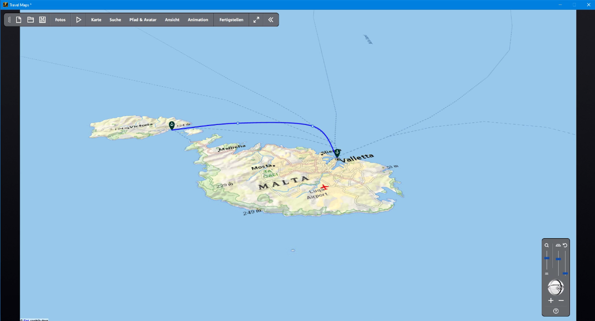 MAGIX Travel Maps in Action