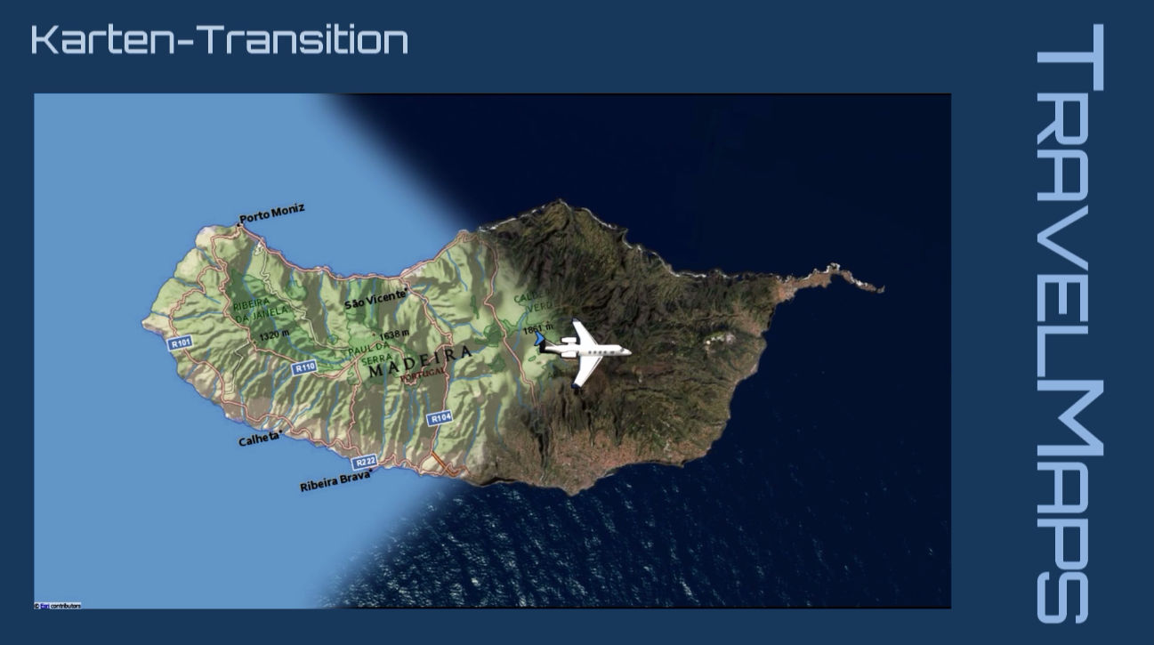 MAGIX Travel Maps in Action