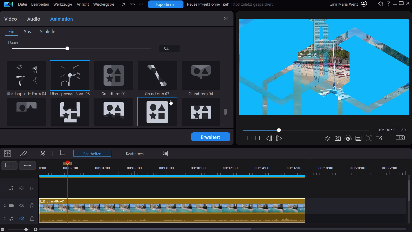 Video-Lernkurs CyberLink PowerDirector 365/2024 - Volume 5